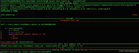 Python单元测试框架pytest常用测试报告类型pythonpytest 测试报告 Csdn博客
