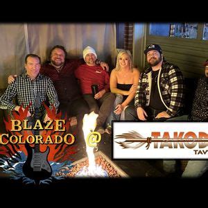 Blaze Colorado Takoda Tavern Classic Rock And Country Rock Covers Takoda Tavern Parker 12