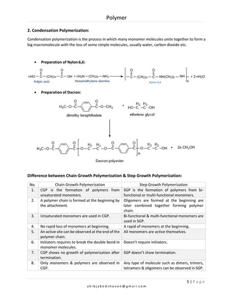 Engineering Chemistry Polymer Pdf