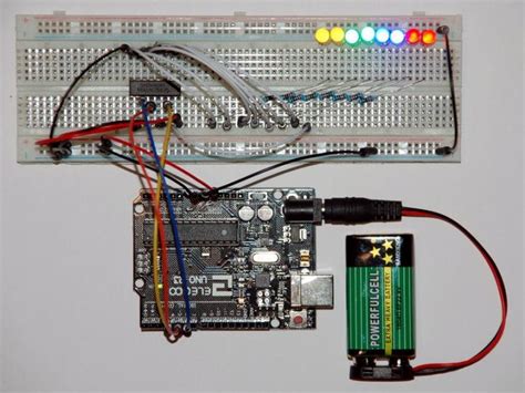 Arduino Uno Shift Register Victor Penso