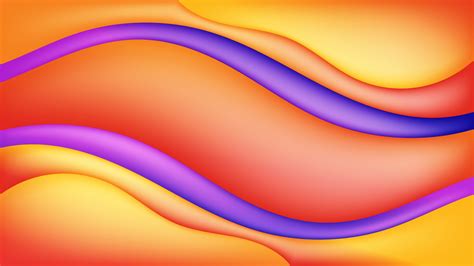 Abstract Colorful Gradient Orange Purple Liquid Wave Background 21120958 Vector Art At Vecteezy