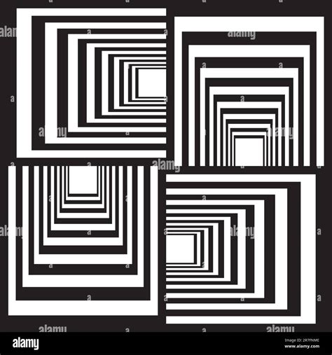 Abstract Black And White Design Stock Vector Image And Art Alamy