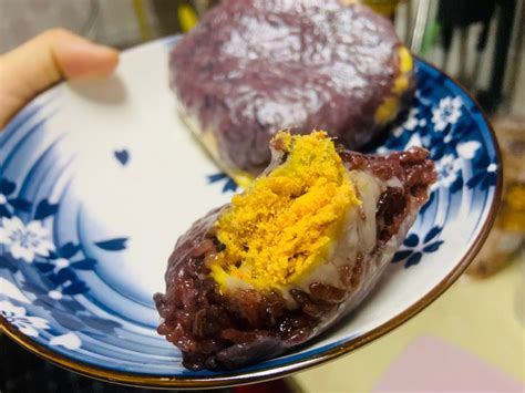 【早餐：紫米饭团的做法步骤图，怎么做好吃】二次萌下厨房
