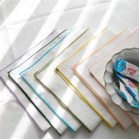 메종텍스타일 레인보우 린넨 냅킨 1매 에누리 가격비교