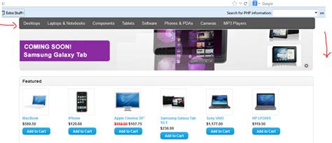 Opencart Fix Menu Bar To Top Vqmod By Mudasirahanger CodeCanyon