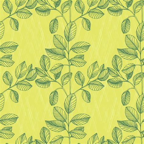 Premium Vector Eucalyptus Seamless Pattern