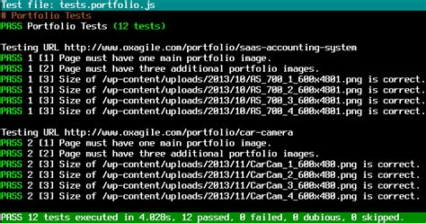Automated Web Regression Testing Framework Regression Testing Javascript