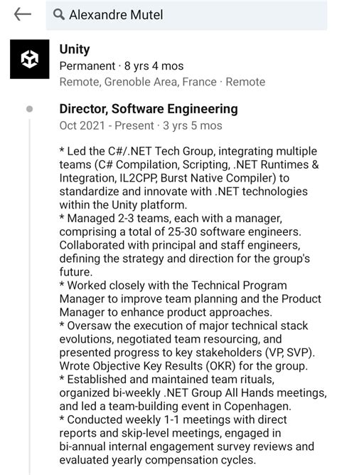 Coreclr And Net Modernization Unite 2024 Page 22 Unity Engine