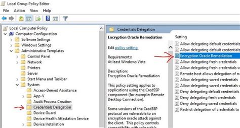 Fix Lỗi Credssp Encryption Oracle Remediation Khi Remote Desktop