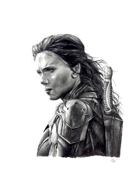 Black Widow Sketch