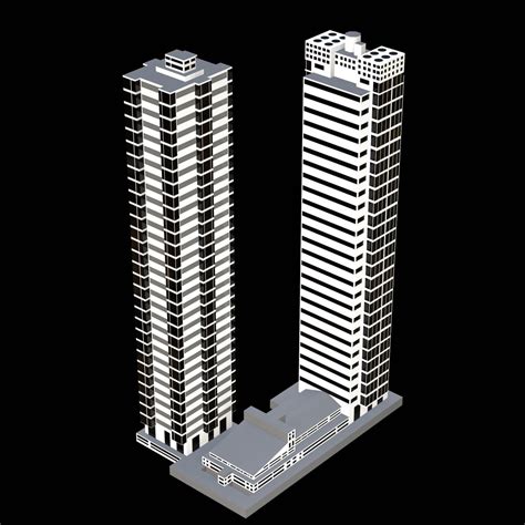 Taino Towers 3d Model Turbosquid 2109975
