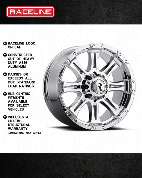 Raceline Wheels レースライン ホイール 983 Raptor Chrome アメリカンインテイク Usカスタムパーツショップ