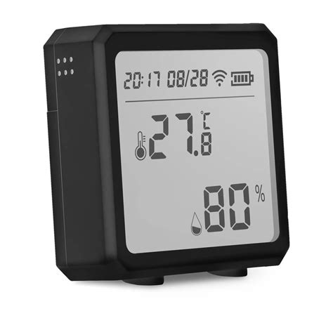 Thermostat Hygrometer Sensor LCD Display Humidity Temperature Detection Sensor Easy To Use
