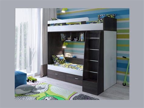 Двухъярусная кровать Ярофф Юниор 6x113.2x183.6 см - купить по выгодной ...