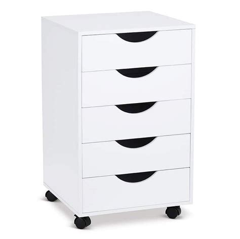 Simply Tidys White Modular Mobile Chest Rolling Cabinet With Drawers Portable Storage Cart Simply Tidys White Modular Mobile Chest Rolling Cabinet With Drawers Portable Storage Cart