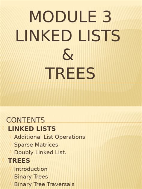 Module 3 Pdf Algorithms And Data Structures Computer Programming