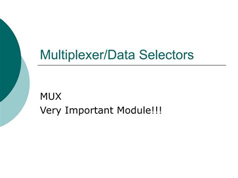 04 Chapter 4768 Modular Comb Logic Ppt