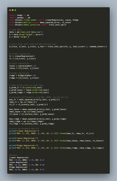 Balakrishnan A On Linkedin Machinelearning Datascience Regression