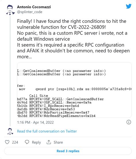 Critical Windows Rpc Cve 2022 26809 Flaw Raises Concerns — Patch Now