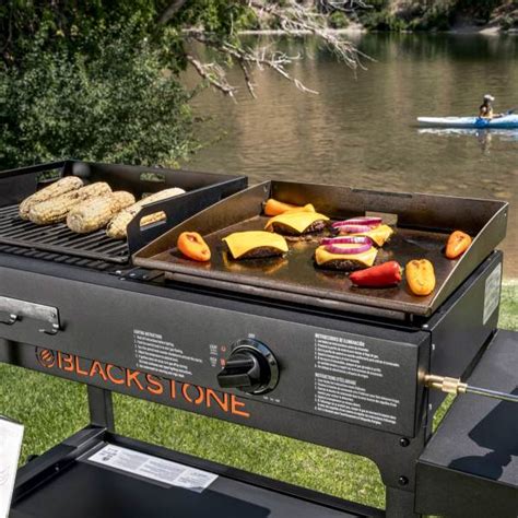 Blackstone Dual Griddle And Charcoal Grill Combo At Sophia Dadswell Blog