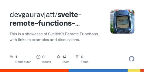 github devgauravjatt svelte remote functions example this is a