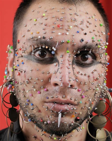 Unique Face Piercings