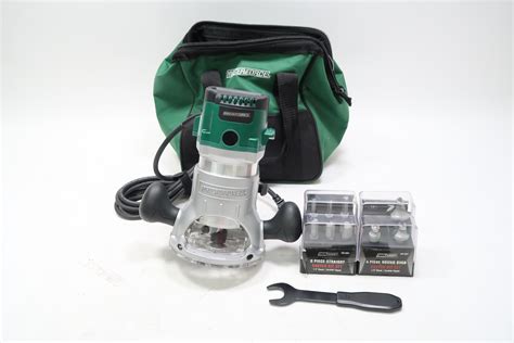 Masterforce 241 0834 2 1 2 HP Digital Variable Speed Fixed Base Router