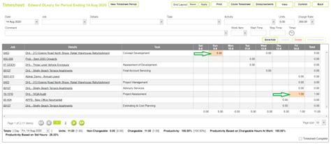 Timesheet Entry Setting Up How Your Timesheets Look And Work Abtrac Support