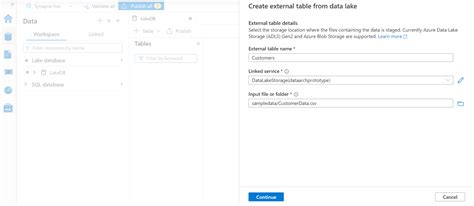 Getting Started With Azure Synapse Lake Database And Lake Tables