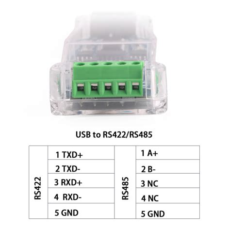 Usb To Rs485 Rs422 485 422 Isolation Module Communication Converter