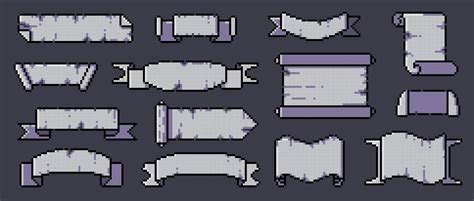 Pixel Scroll Vector Art Icons And Graphics For Free Download