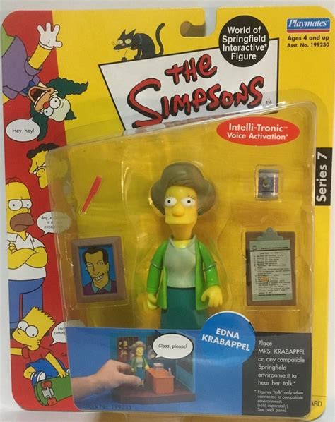 Edna Krabappel Action Figures Hobbydb
