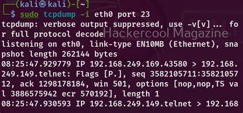 Beginners Guide To Tcpdump Hackercool Magazine