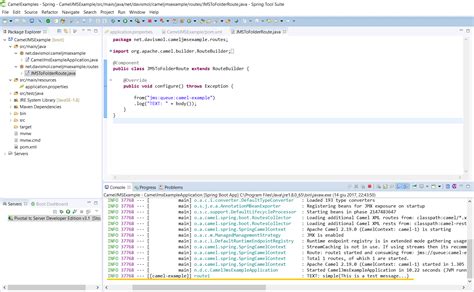 Spring Boot Apache Camel E Activemq Una Route From Jms To File” Per Spostare Un File Partendo