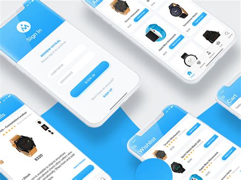 Ecommerce IOS UI Design For IPhone X Free PSD Template PSD Repo