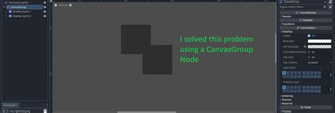 sprite overlapping keep opacity with exception r godot