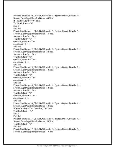 Visual Basic Pratical File Msc Computer Sciencepdf