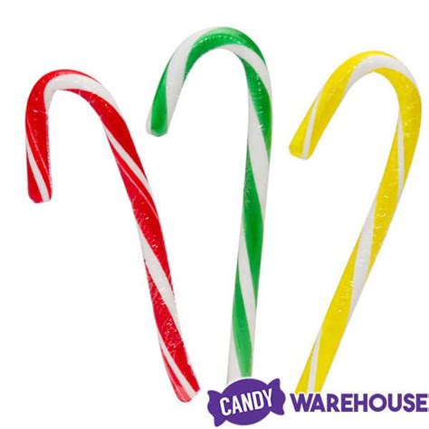 Lemonhead And Friends Assorted Candy Canes 12 Piece Box Bestcandyshop