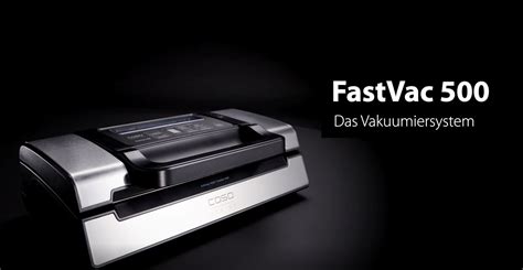 CASO FastVAC 500 | Professional vacuum sealer | CASO Design Onlineshop