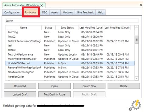 How To Run Azure Automation Runbook Locally While Accessing Assets