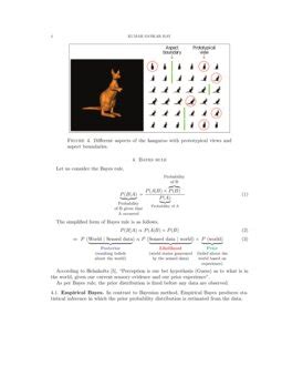 Bayesian Brain Computation With Perception To Recognize 3D Objects