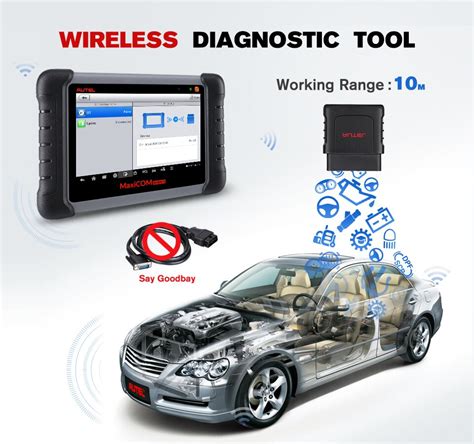 Autel MaxiCOM MK808TS OBD2 Bluetooth Scanner Auto TPMS Relearn Tool