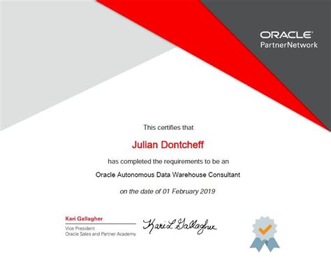Julian Dontcheff On Linkedin New Oracle Autonomous Consultant 26