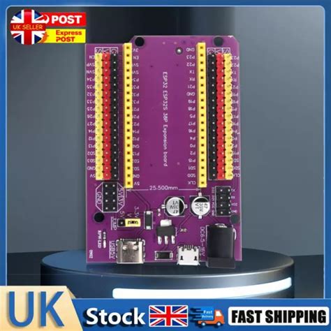 Esp32 Module Nodemcu 32s Lua Type C Micro Gpio Expansion Board Uk £5 89 Picclick Uk