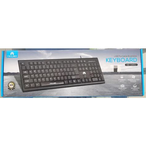Mikuso Kb 049u Usb Wired Keyboard Shopee Malaysia