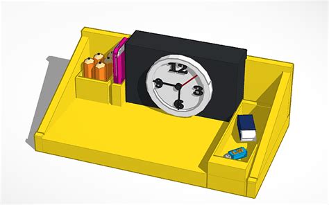 3d Design Desk Organizer Tinkercad