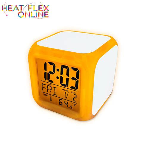 Digital Clock Heat Flex Online