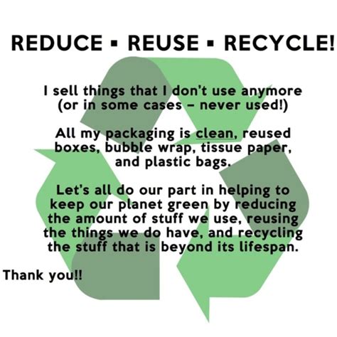 Reduce Reuse Recycle Gem