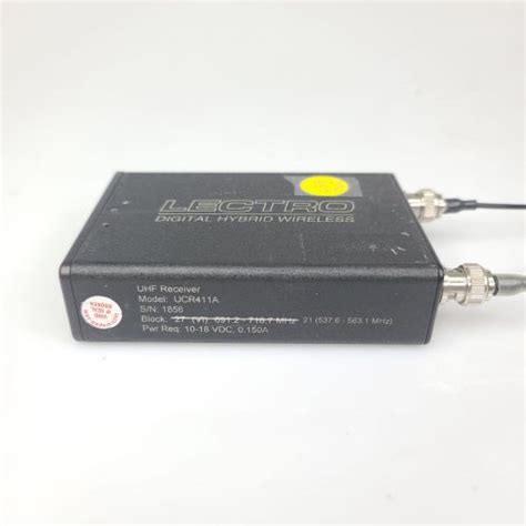 Lectrosonics UCR411A Receiver Block 21 Trew Audio