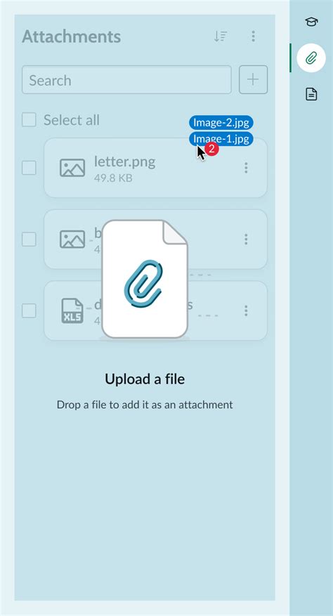 Attachments Horizon Design System
